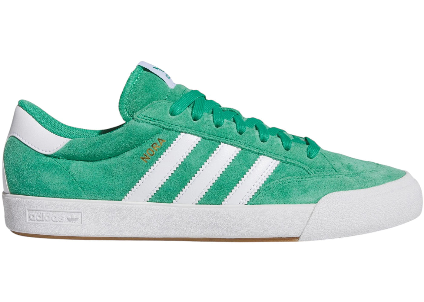 adidas Nora Court Green Cloud White Gum – Side Kicks