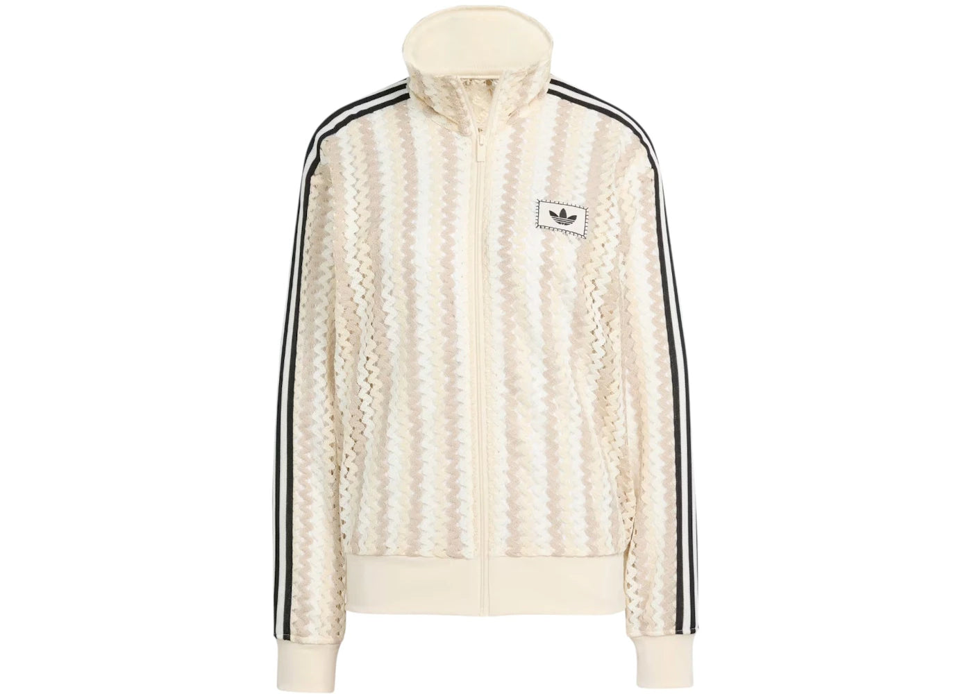 adidas Originals Women's Summer Glow Firebird Track Top Wonder White ...