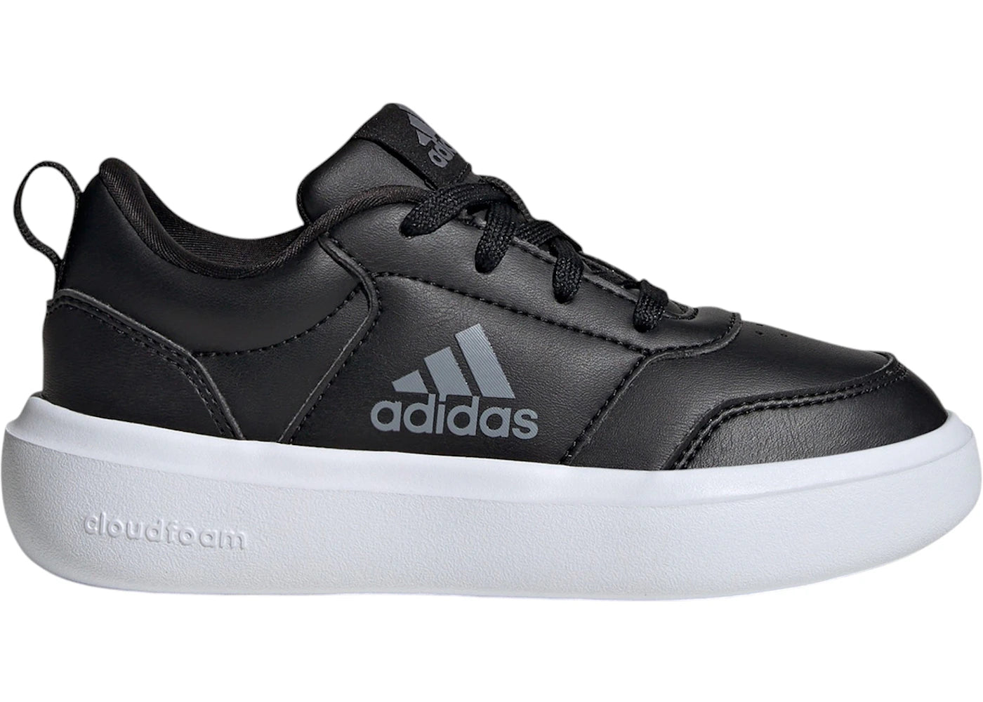 adidas Park Street Core Black Iron Metallic Cloud White (GS) – Side Kicks