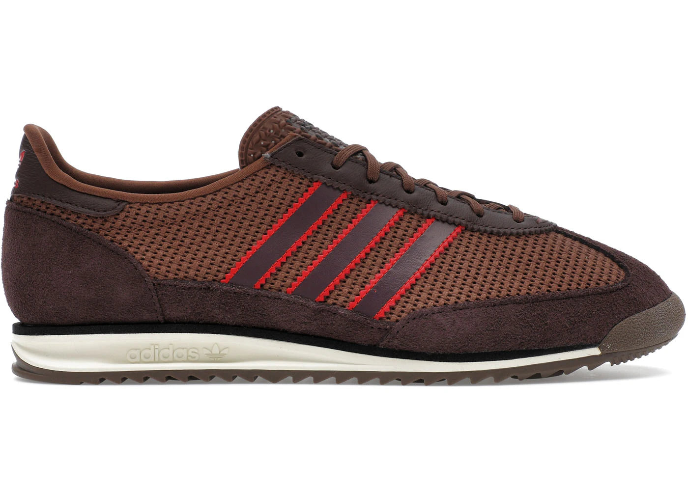 adidas SL 72 OG Shadow Brown Collegiate Red (Women's) – Side Kicks