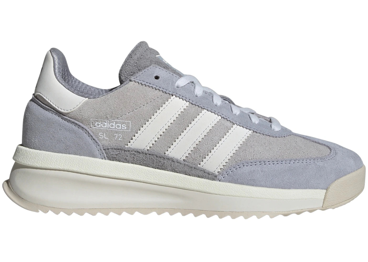 adidas SL 72 RTN Grey Crystal White Off White – Side Kicks