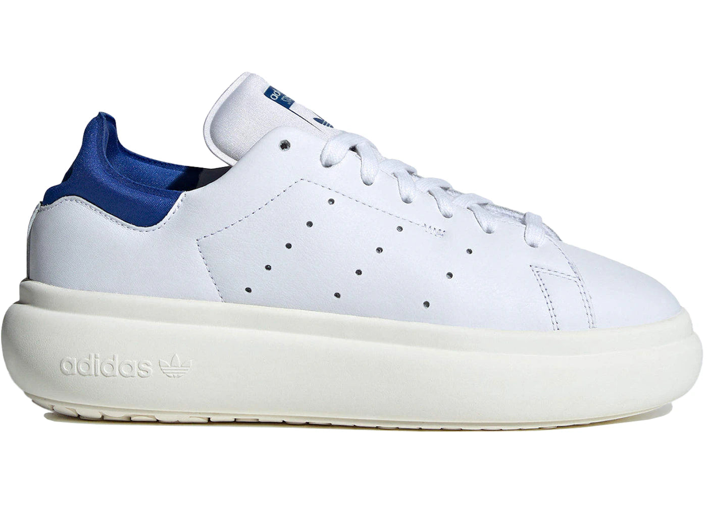 adidas Stan Smith Platform White Royal Blue (Women's) – Side Kicks