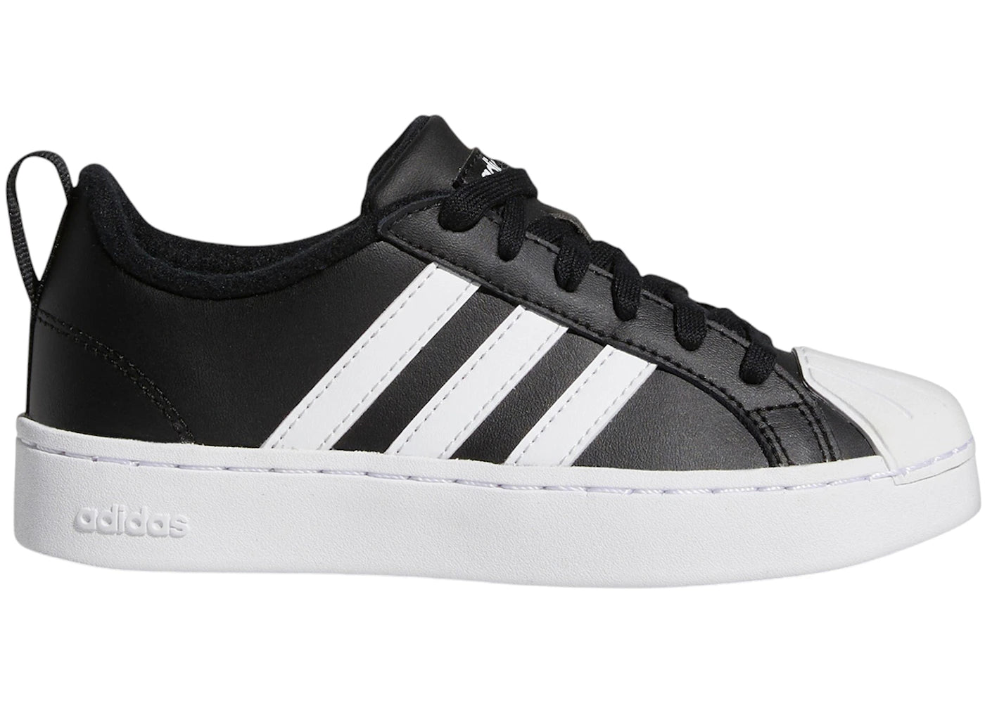 adidas Streetcheck Core Black Cloud White (GS) – Side Kicks