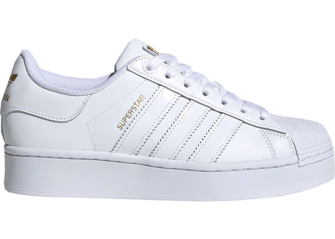 adidas Superstar Bold White (Women's) – Side Kicks
