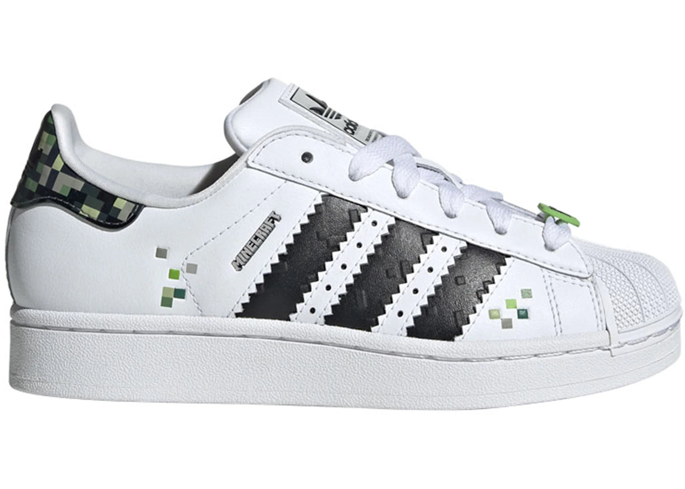 adidas Superstar Minecraft Creeper (PS) – Side Kicks
