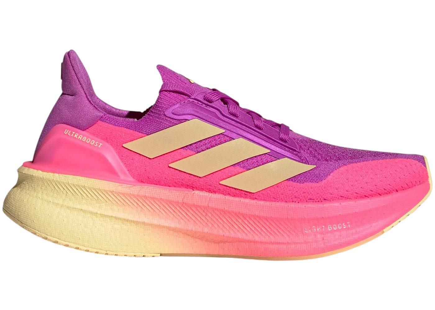 adidas Ultra Boost 5X Flash Pink Orange Tint Lucid Pink (Women's ...