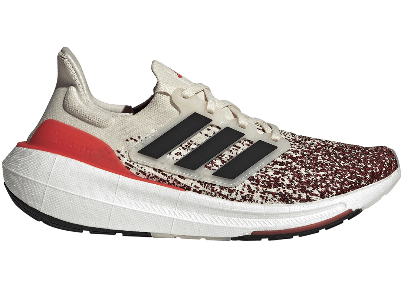 adidas Ultra Boost Light Chalk Bright Red Gradient – Side Kicks