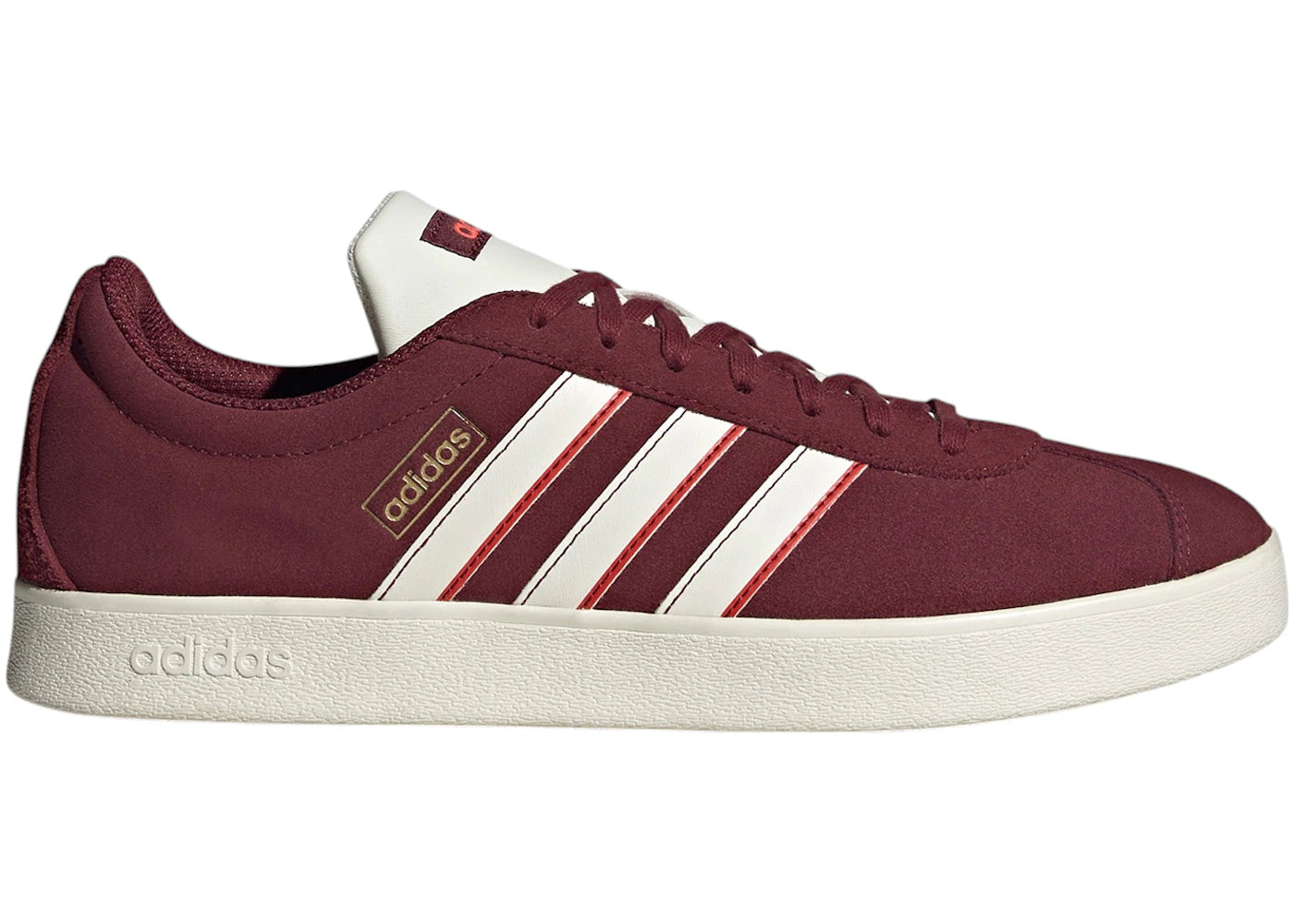 adidas VL Court 2.0 Shadow Red Off White Bright Red – Side Kicks