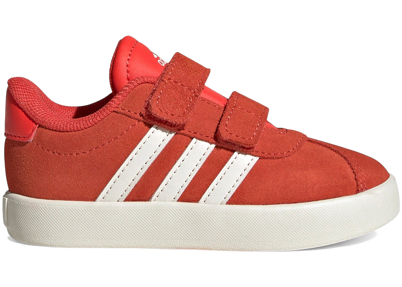 adidas VL Court 3.0 Bright Red Core White Off White (TD) – Side Kicks