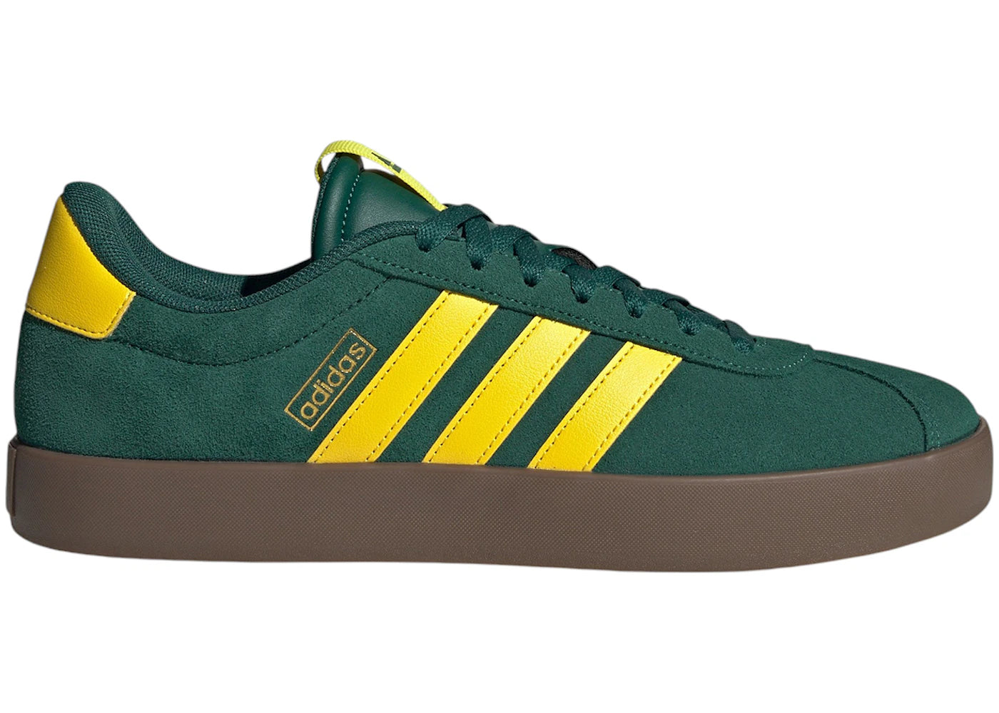 adidas VL Court 3.0 Collegiate Green Yellow Gold Metallic – Side Kicks