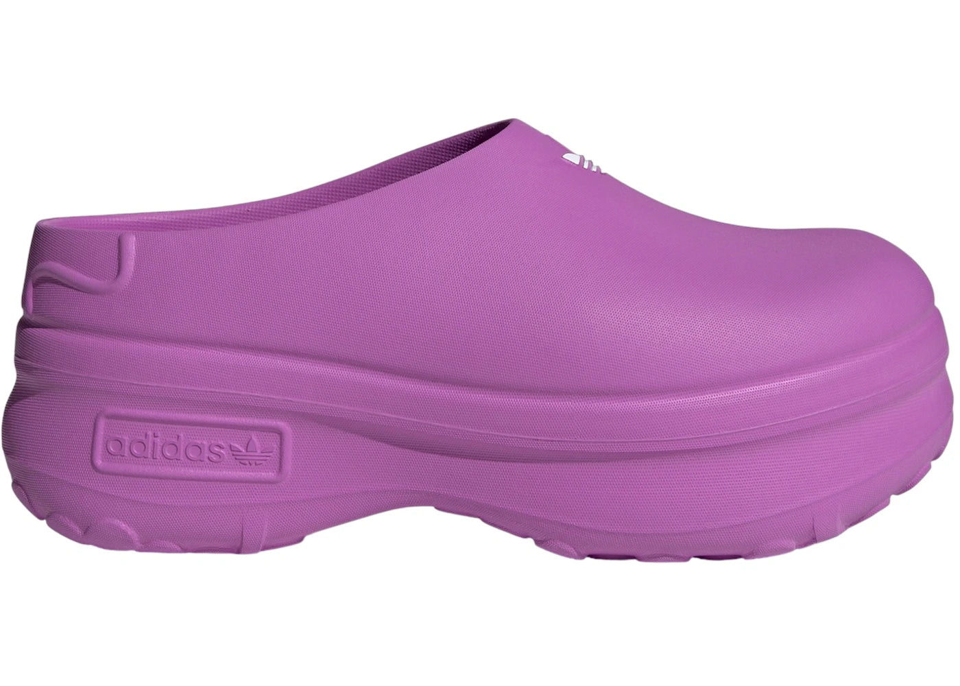 adidas adiFOM Stan Smith Mule Purple Burst Cloud White (Women's) – Side ...