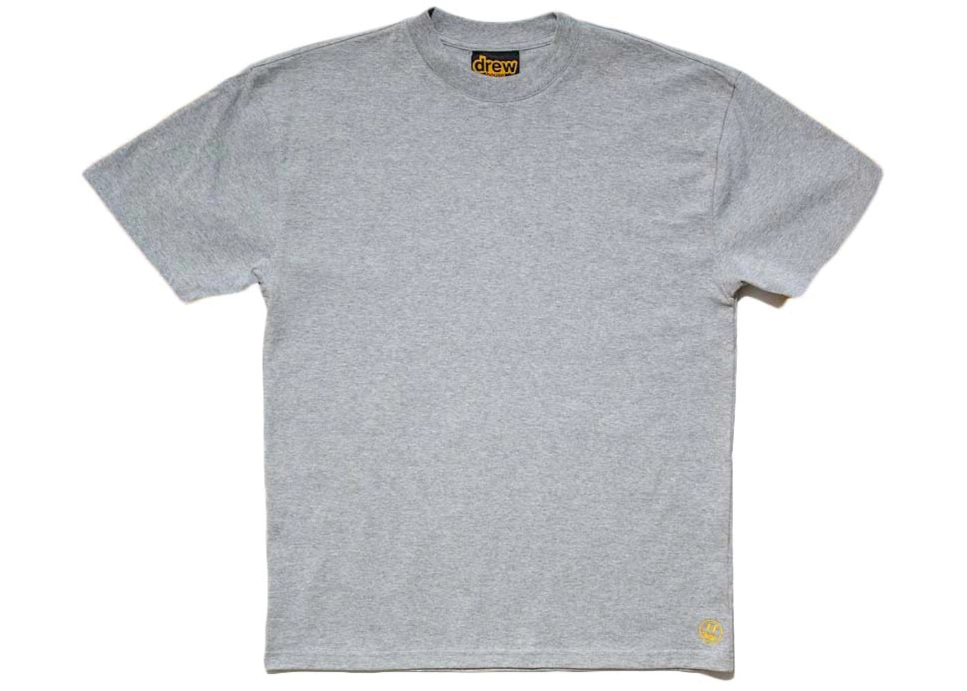 drew house basic ss tee (SS21) heather grey – Side Kicks