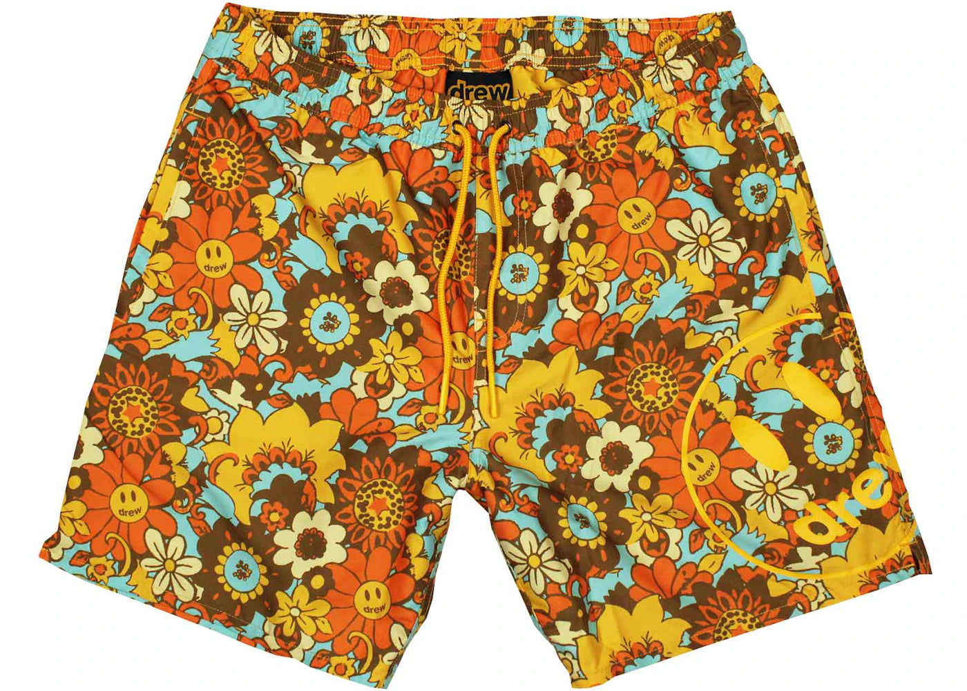 drew house mascot pool short vintage floral – Side Kicks