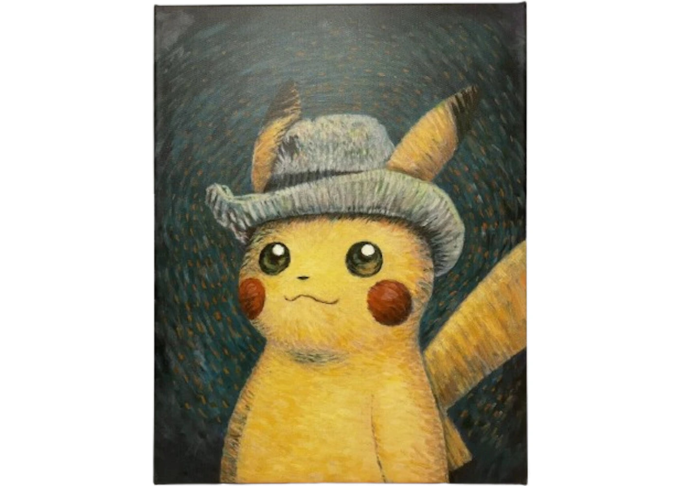 Pokemon Center x Van Gogh Museum: Pikachu Inspired by Self-Portrait wi ...