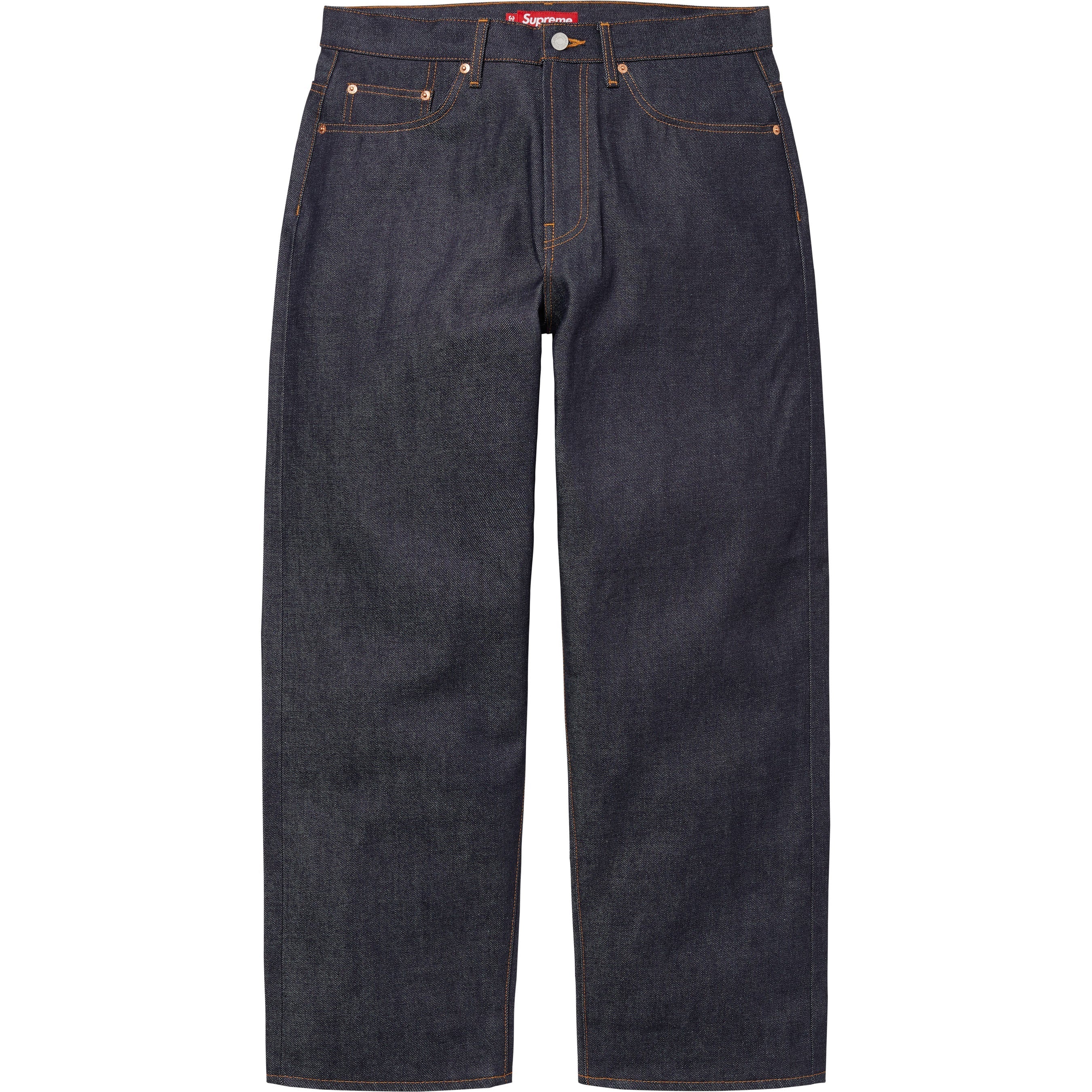 Supreme Rigid Baggy Selvedge Jean - Rigid Indigo – Side Kicks