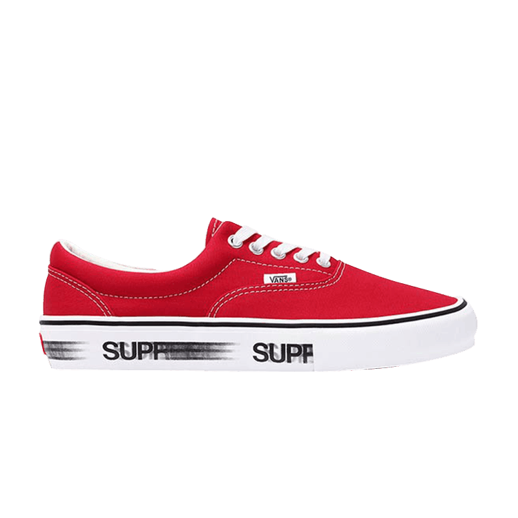 Vans Era Supreme Motion Logo (Red) – Side Kicks
